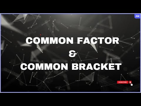 Highest Common Factor | Common Bracket Factorisation - YouTube