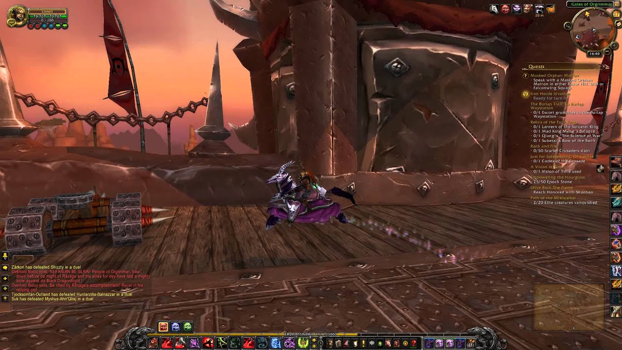 Purple Skeletal Warhorse Mount Gameplay - YouTube