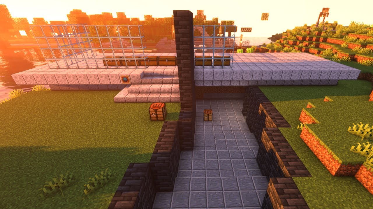 Building A Home On My Minecraft Server - YouTube