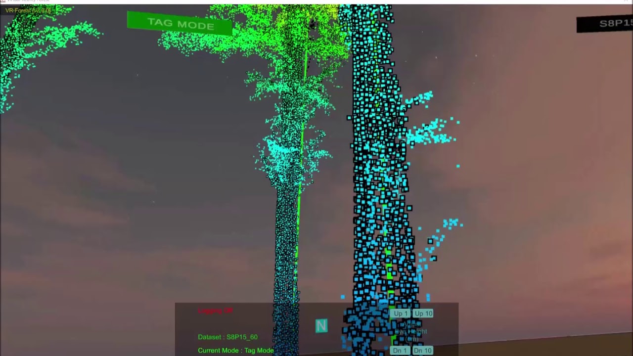 Virtual Reality Forest Tree Assessment / Inventory - YouTube