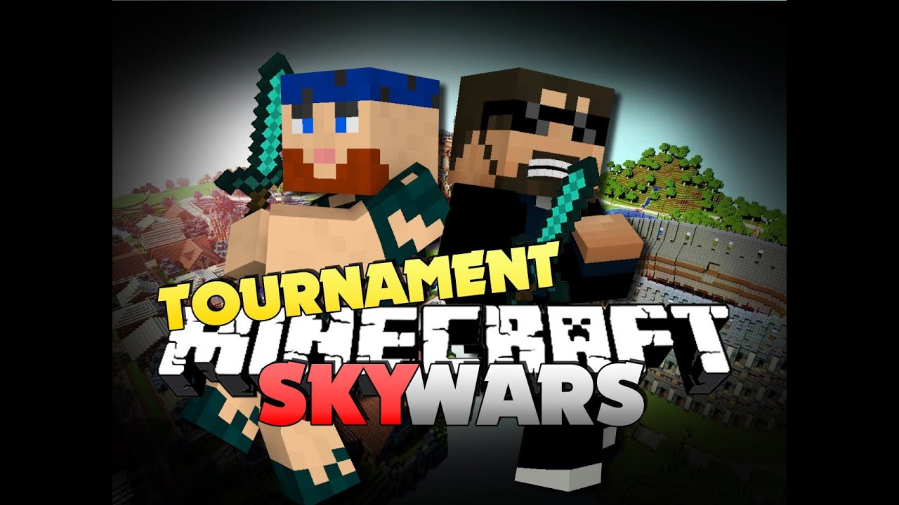 Minecraft Tournament - Seven Rounds of Sky Wars - YouTube