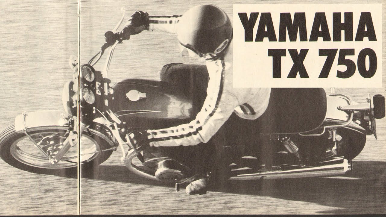 1973 Yamaha TX-750 Road Test - YouTube