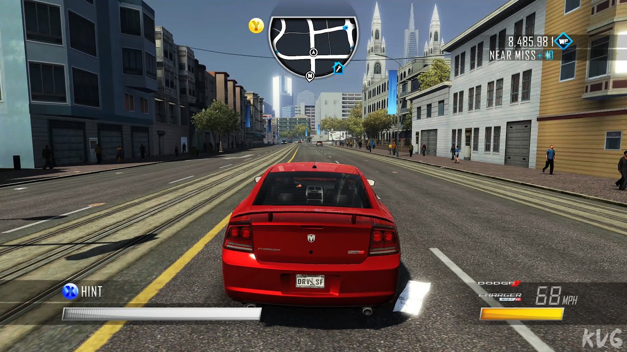 Driver San Francisco - Dodge Charger SRT8 - Open World Free Roam ...