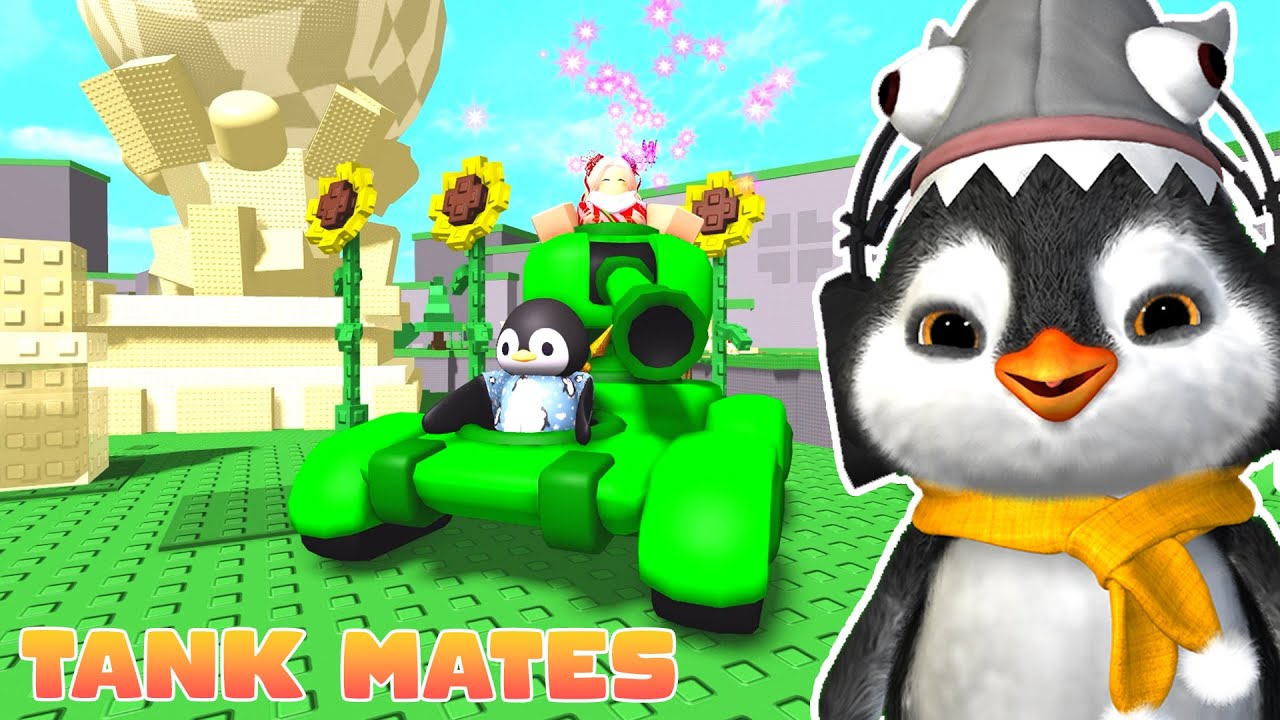 SERUNYA TIM CIKI BERMAIN TANK OBBY - Roblox Tank Mates Indonesia - YouTube