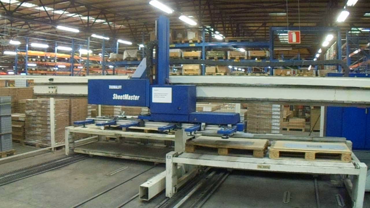 Trumpf Trumatic 500 with sheetmaster - EXAPRO - CNC Punching machine ...