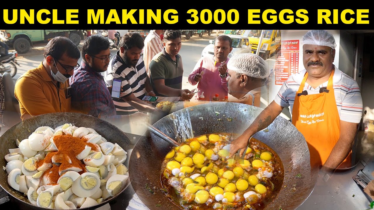 People are crazy for 35 Rs Uncle Egg Rice & Egg Chilli in Bangalore ...
