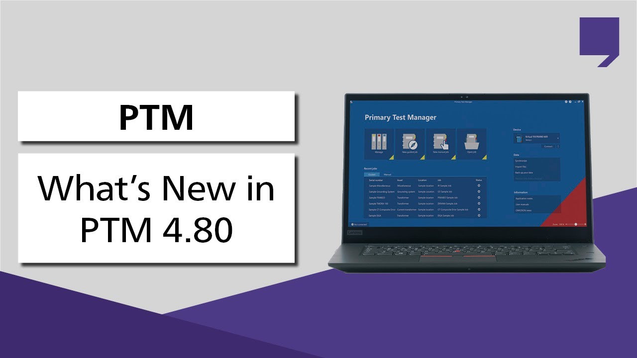 What’s New in PTM 4.80 - YouTube