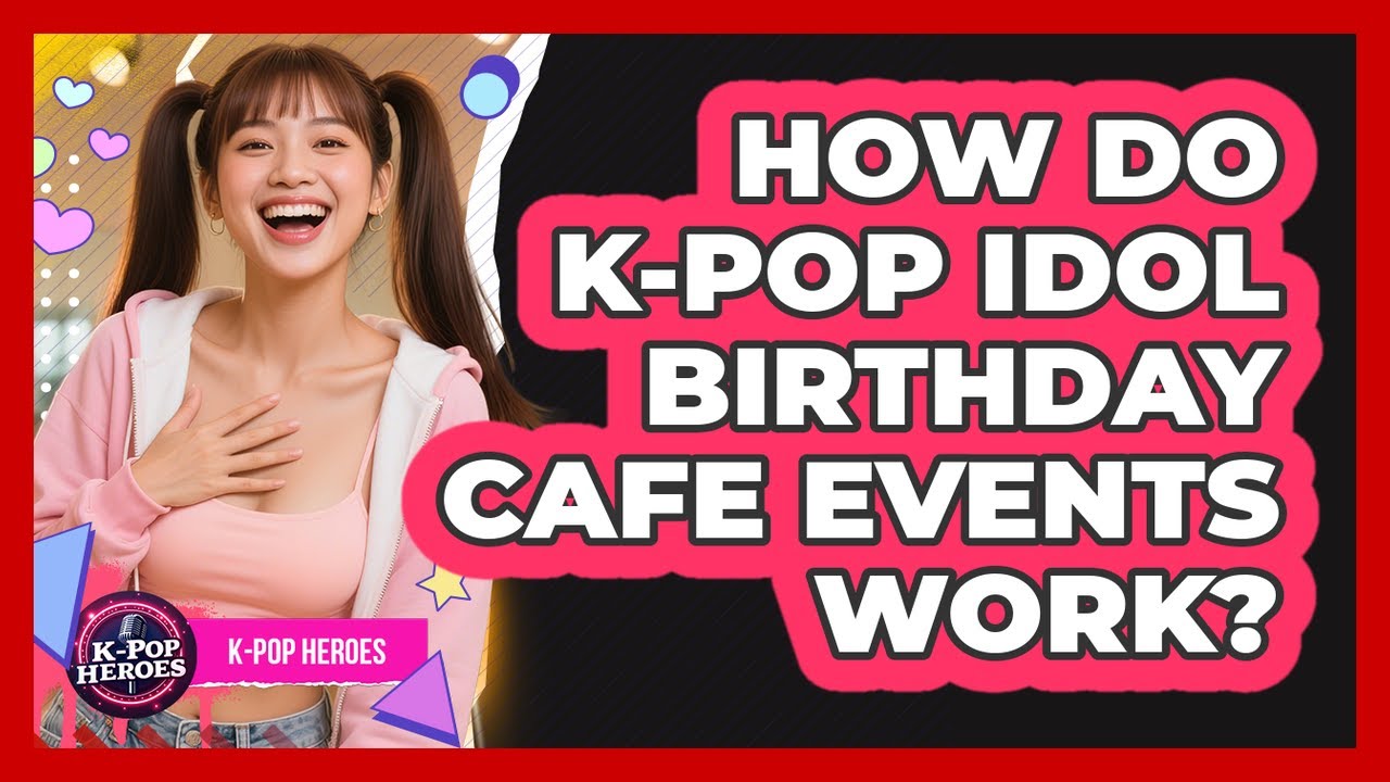 How Do K-Pop Idol Birthday Cafe Events Work? - YouTube