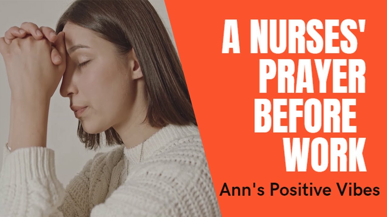 Nursing Prayer Before Work