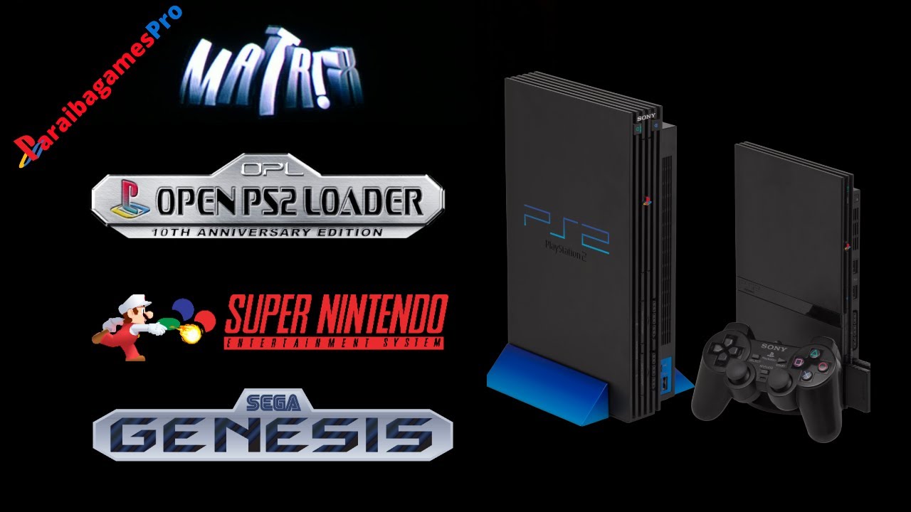 NOVO Desbloqueio para PS2 Sem Chip Matrix, OPL v1.1.0, Free Memory Card ...