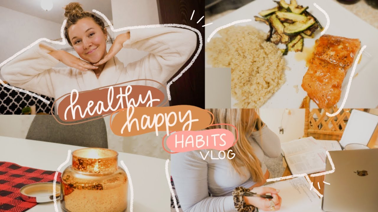 HEALTHY HABITS & MENTAL HEALTH...Vlog - YouTube