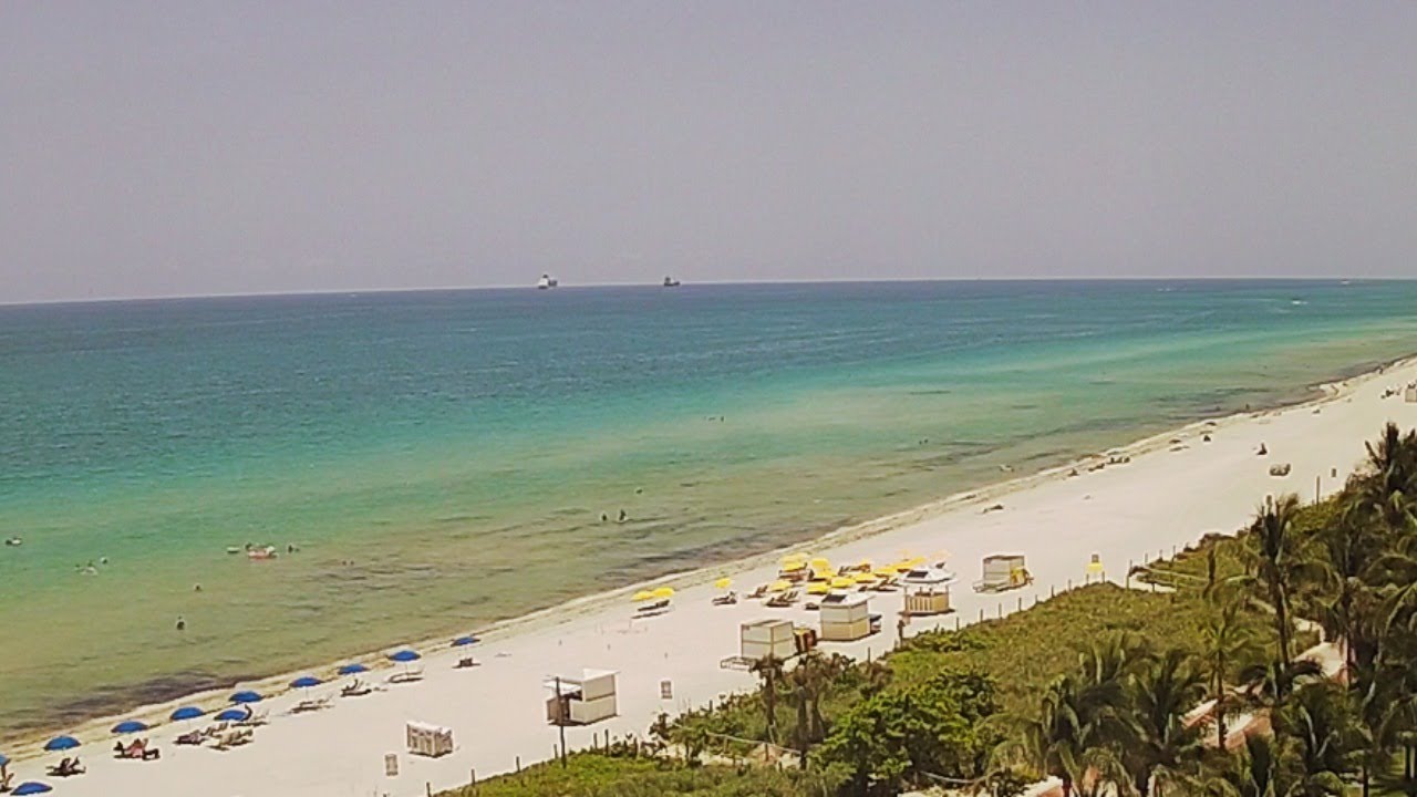 LIVE - Beach Camera, Miami Beach, Florida - YouTube