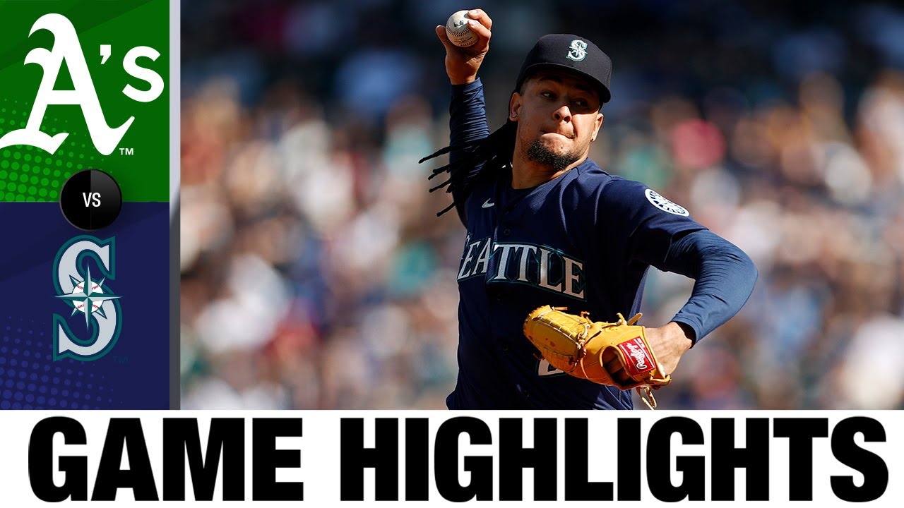 A's vs. Mariners Game Highlights (10/1/22) | MLB Highlights - YouTube