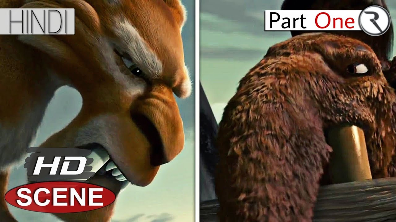Ice Age 2:THE MELTDOWN (2006) | Scene Is helps her|Part One |Movie Clip ...