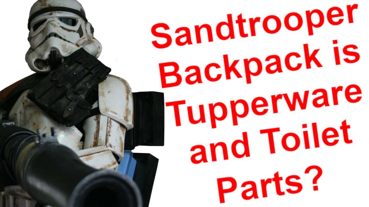 501st Legion Sandtrooper Armor - Backpack - YouTube