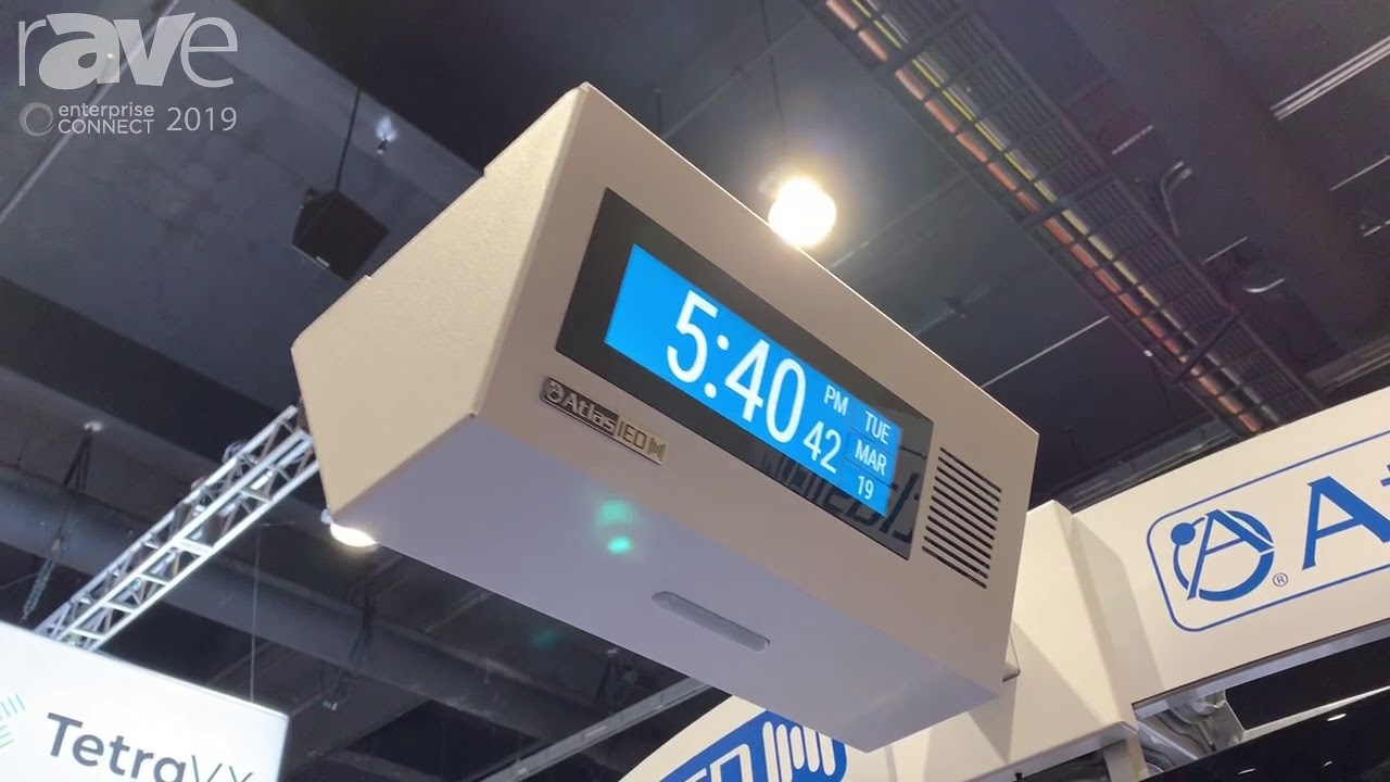 EC 2019: AtlasIED Features IPX Series Displays for Corridors - YouTube