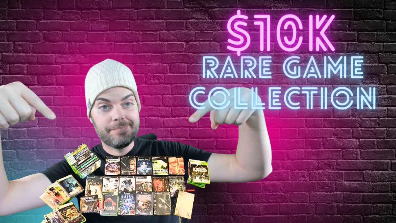 $10k RARE video game collection PS1 PS2 Gamecube Xbox 360 SEALED & more ...