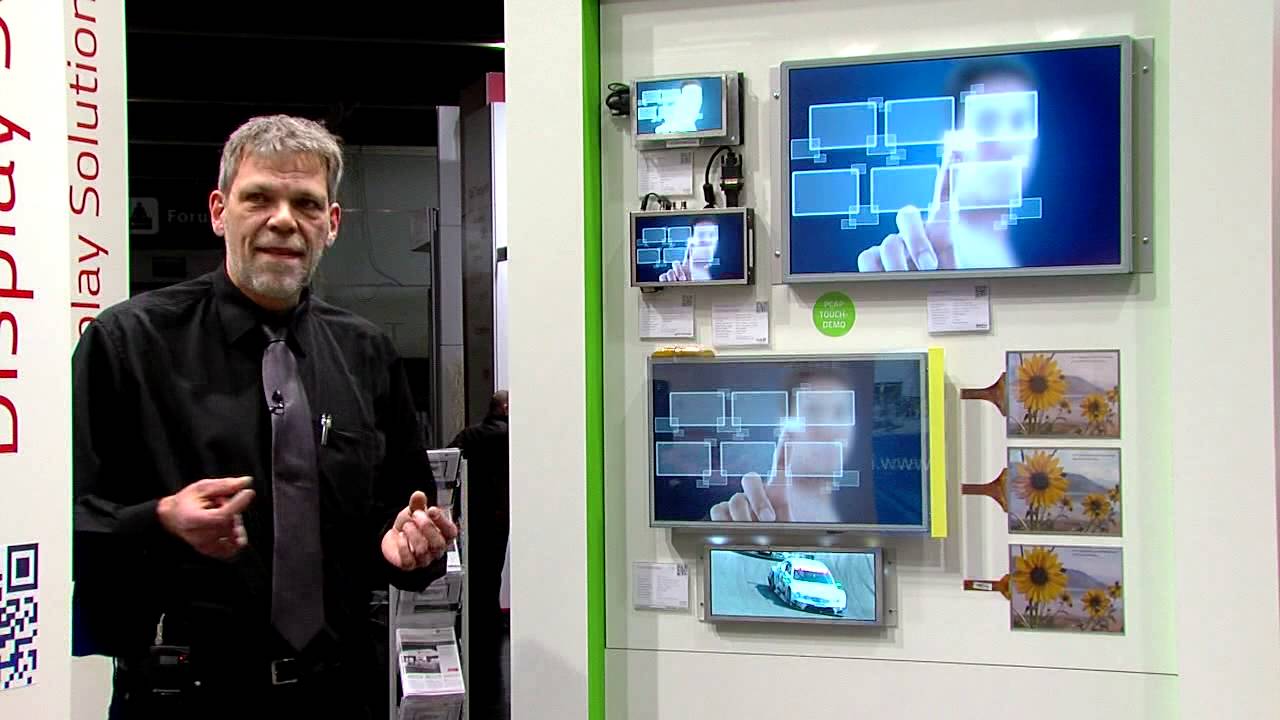 Projected capacitive touch solutions - YouTube