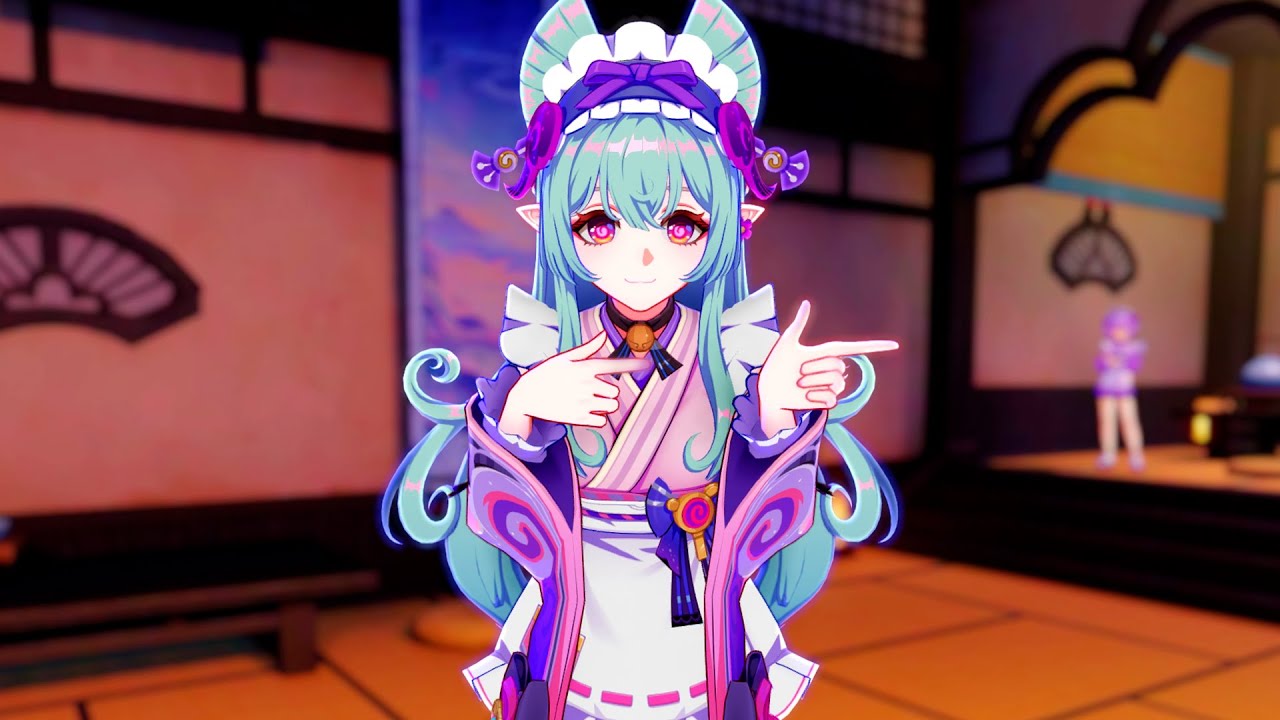 Mizuki + Yae Miko + Aether + Raiden / dudi dudi damゆびくるくる【Genshin ...