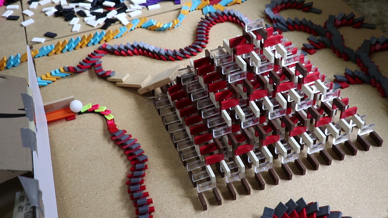 Domino World 2021 Behind the Scenes: The Cursed Pyramid gets Toppled ...