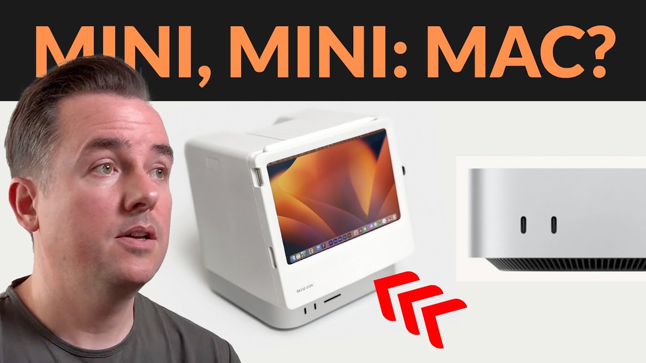 Mac Mini + iPad Mini = Old School Mac (Remake?!) - YouTube