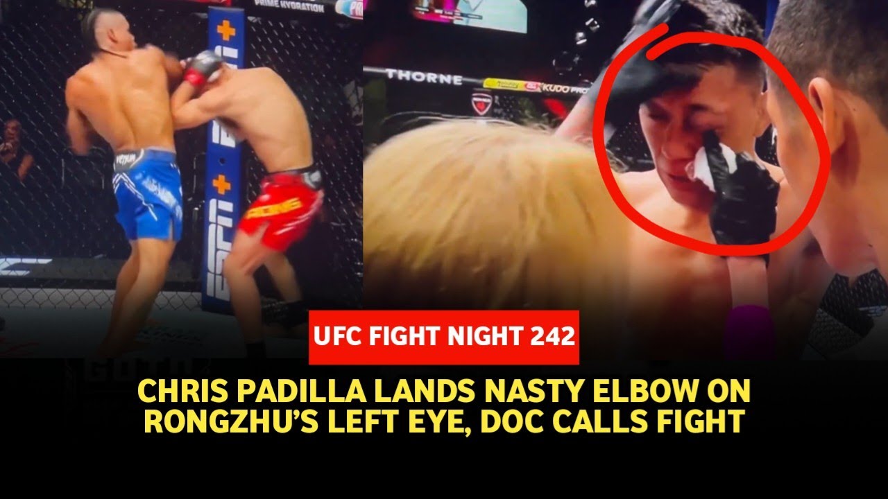 UFC Fight Night 242 results: Grotesque Rong Zhu eye injury gives Chris ...