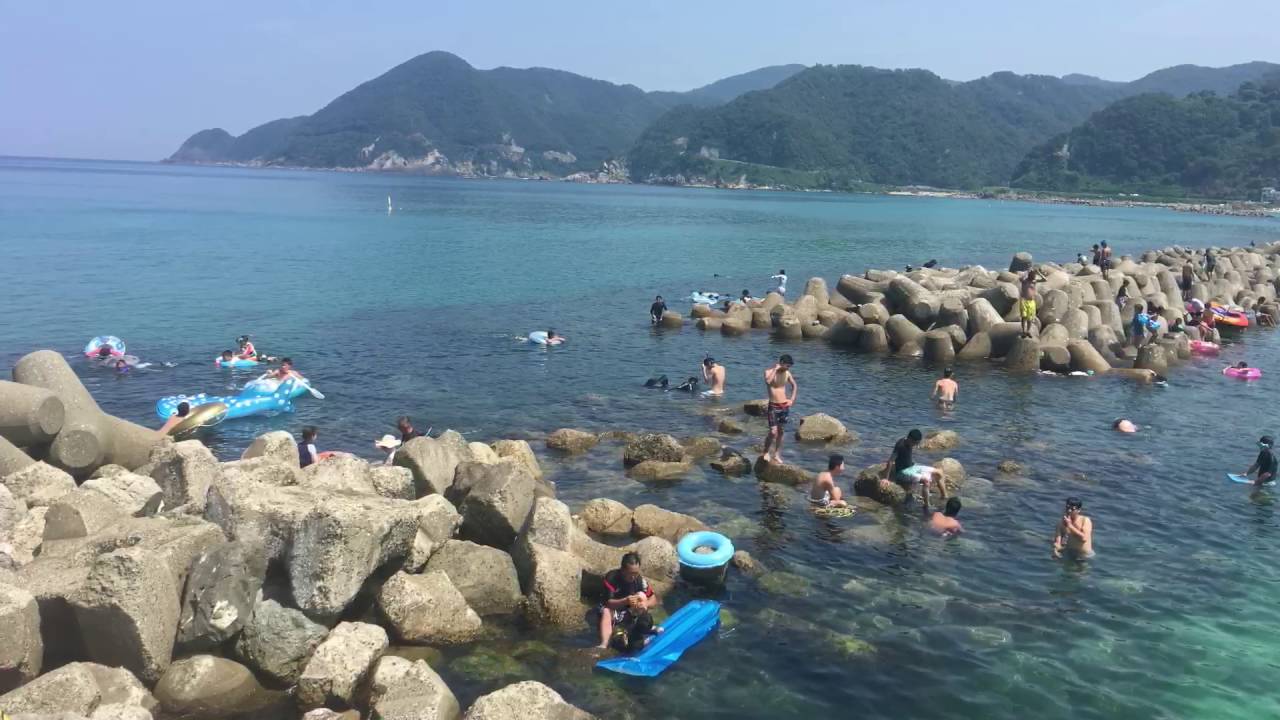 FERIADO DE AGOSTO NA PRAIA DE TAKENO - HYOGO - JAPAO(TAKENO BEACH ...
