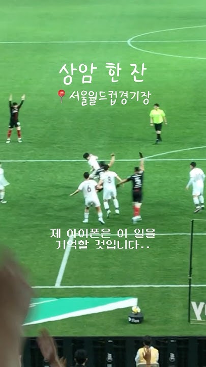 9R fc서울 vs 광주fc #서울월드컵경기장 #k리그 #축구직관 #vlog (2) - YouTube