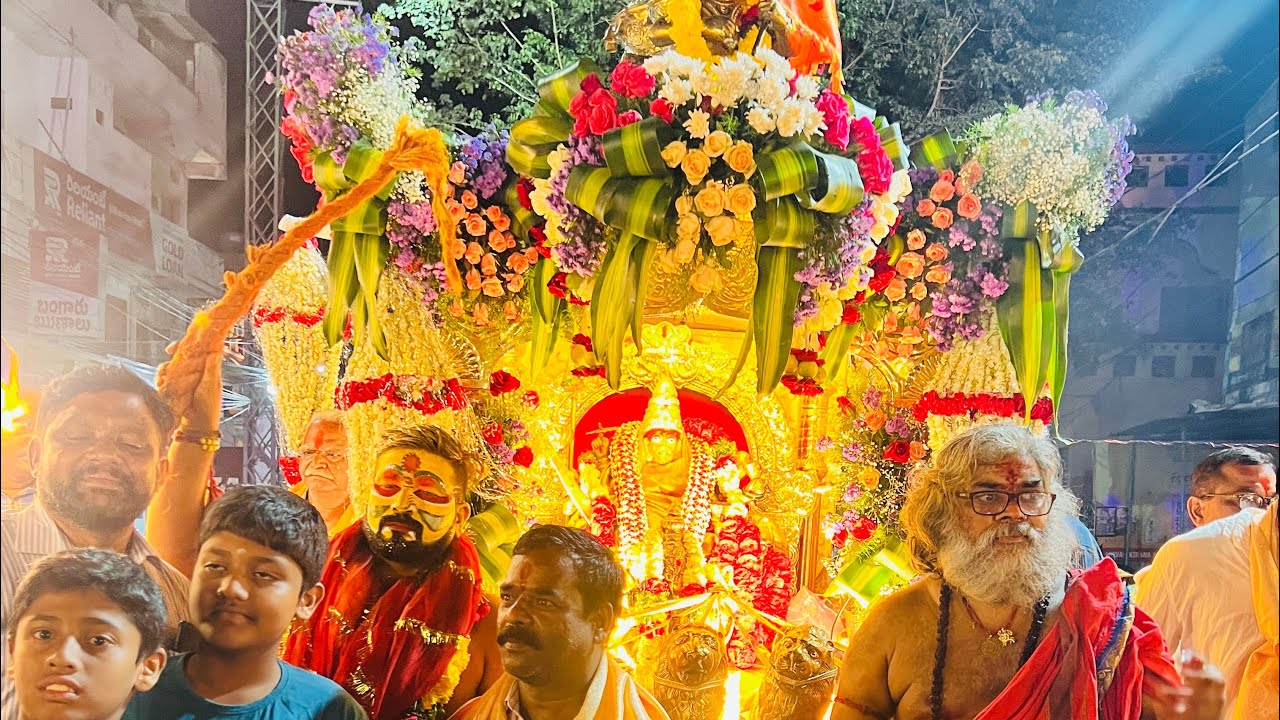 Bonalu 2024 | Grand Palaram Bandi Procession Moulali #palarambandi # ...