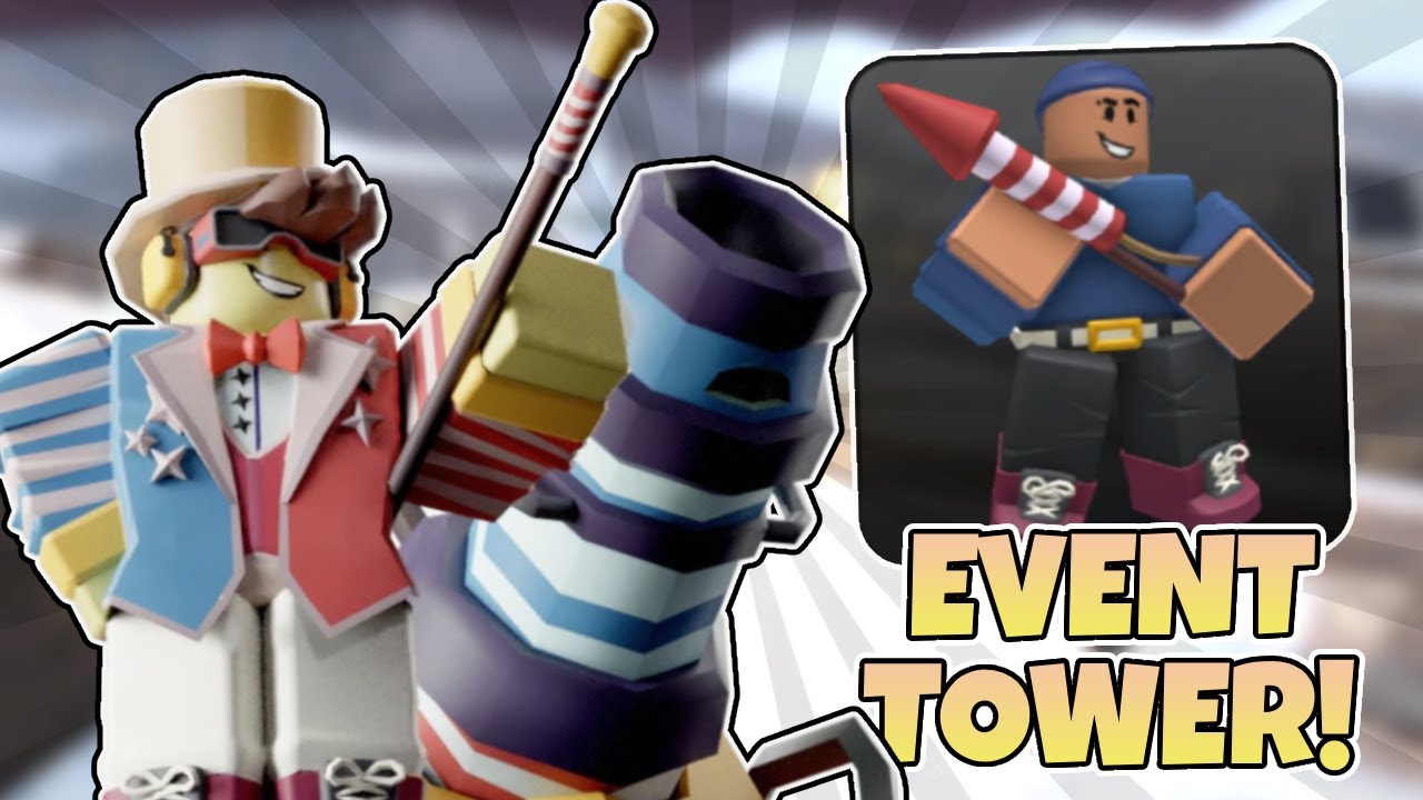 HOW TO GET THE NEW FIREWORK TECHNICIAN TOWER IN TOWER DEFENSE SIMULATOR ...