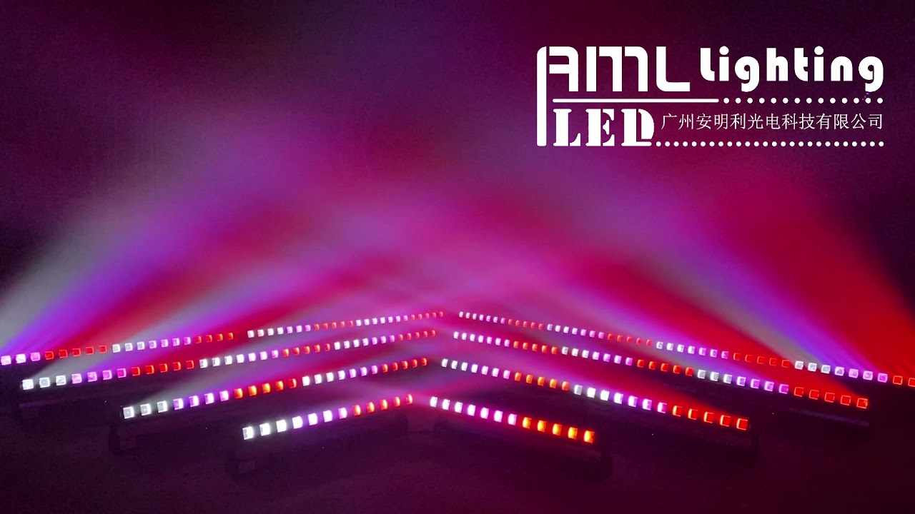 LED Motorized Moving Head RGBW Color Strip Beam Light Bar | Anmingli ...