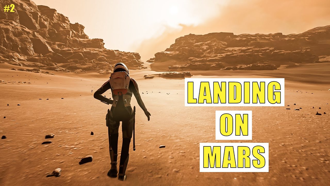 Perfect Crash Landing on Mars part 2 .... - YouTube