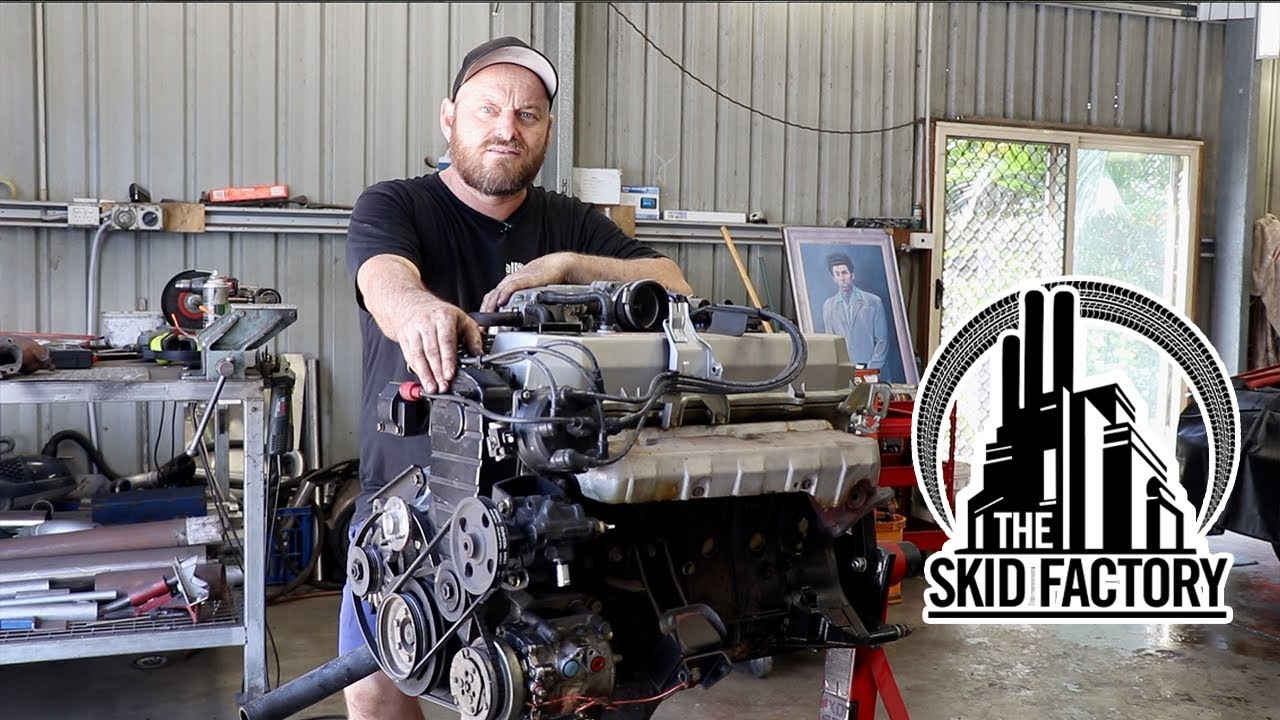 THE SKID FACTORY - RB30E+T Holden VL Commodore [EP2] - YouTube