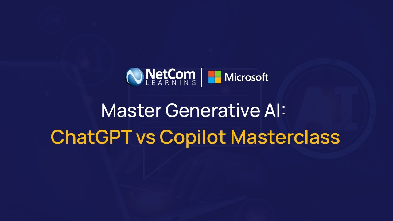 Master Generative AI: ChatGPT vs Copilot Masterclass - YouTube