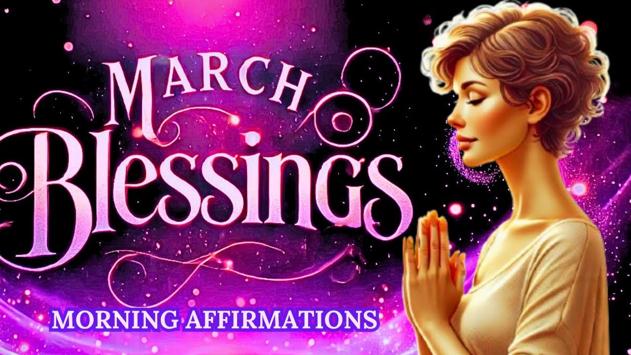 Start Your Day with These Powerful Affirmations | March Blessings ...