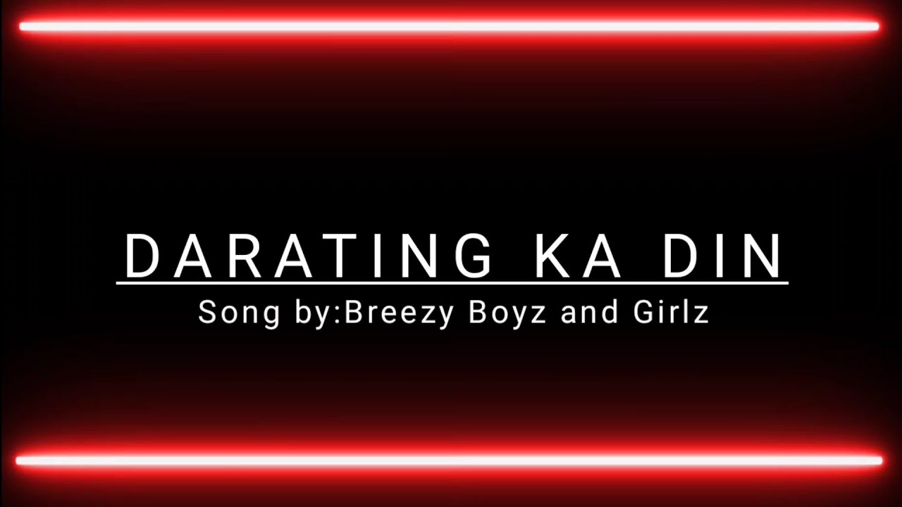 Darating Ka Din (Song by. JEBeats) - YouTube