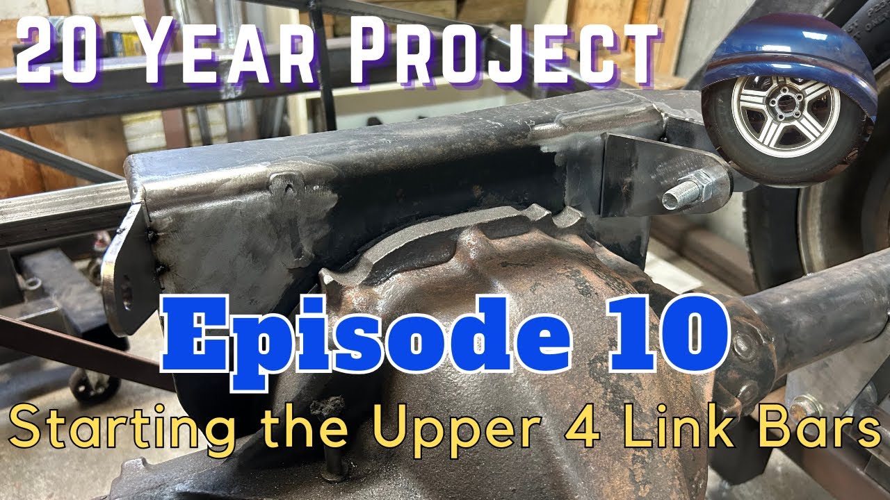 Starting the 4 Link Upper Bars / 20 Year Sonoma Mini Truck Build Ep 10 ...