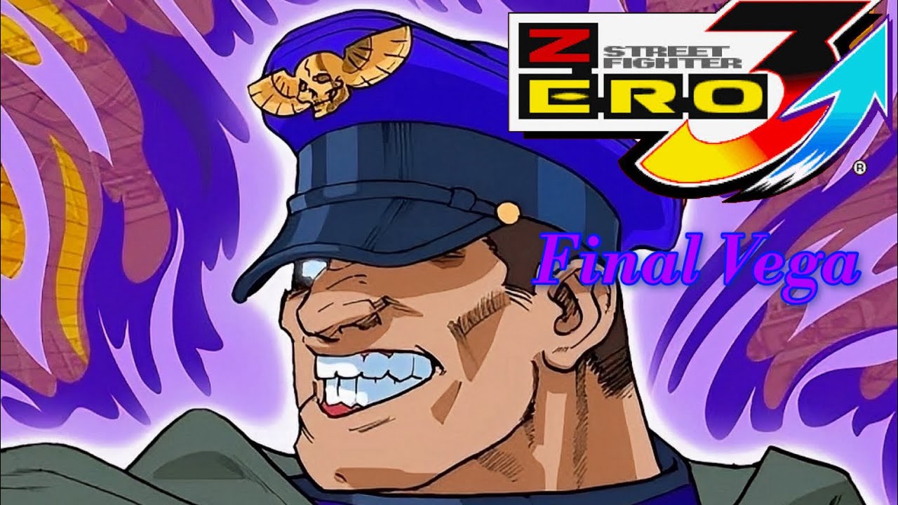 ストリートファイターZERO3アッパー【ファイナルベガCPU最高難易度】ノーミス&ノーコン - YouTube