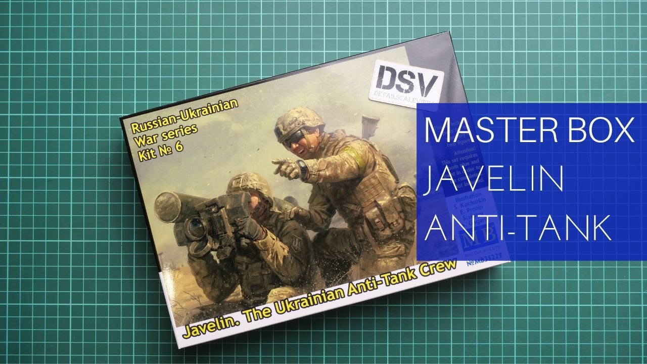 Master Box 1/35 Javelin The Ukrainian Anti-Tank Crew (MB35229) Review ...