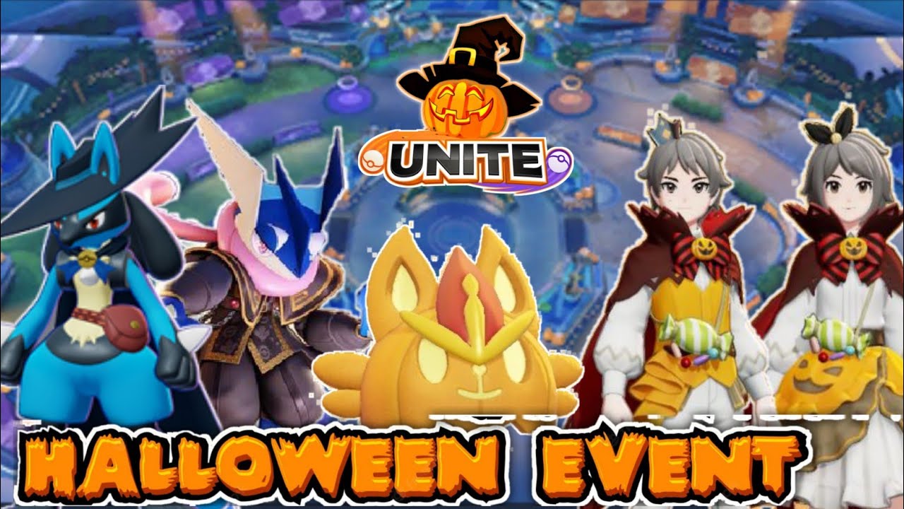 Halloween Event Pokemon Unite | Huge discounts | Party Style theme ...