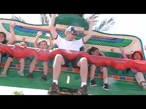 Kids screaming on LEGOLand ride....funny - YouTube