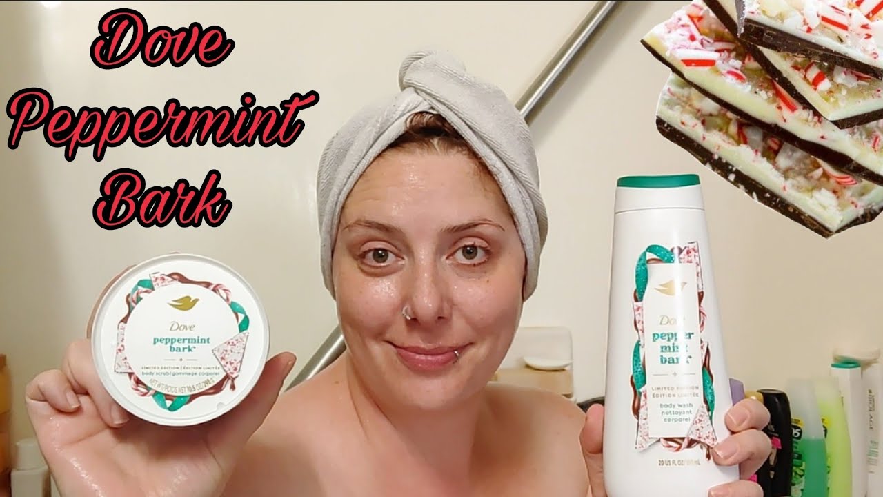 Trying Dove Peppermint Bark Holiday Collection - YouTube