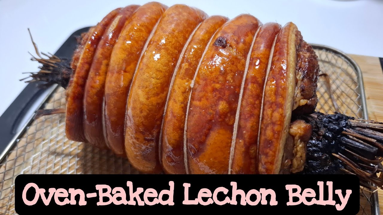 Oven-Baked Lechon Belly Recipe - YouTube