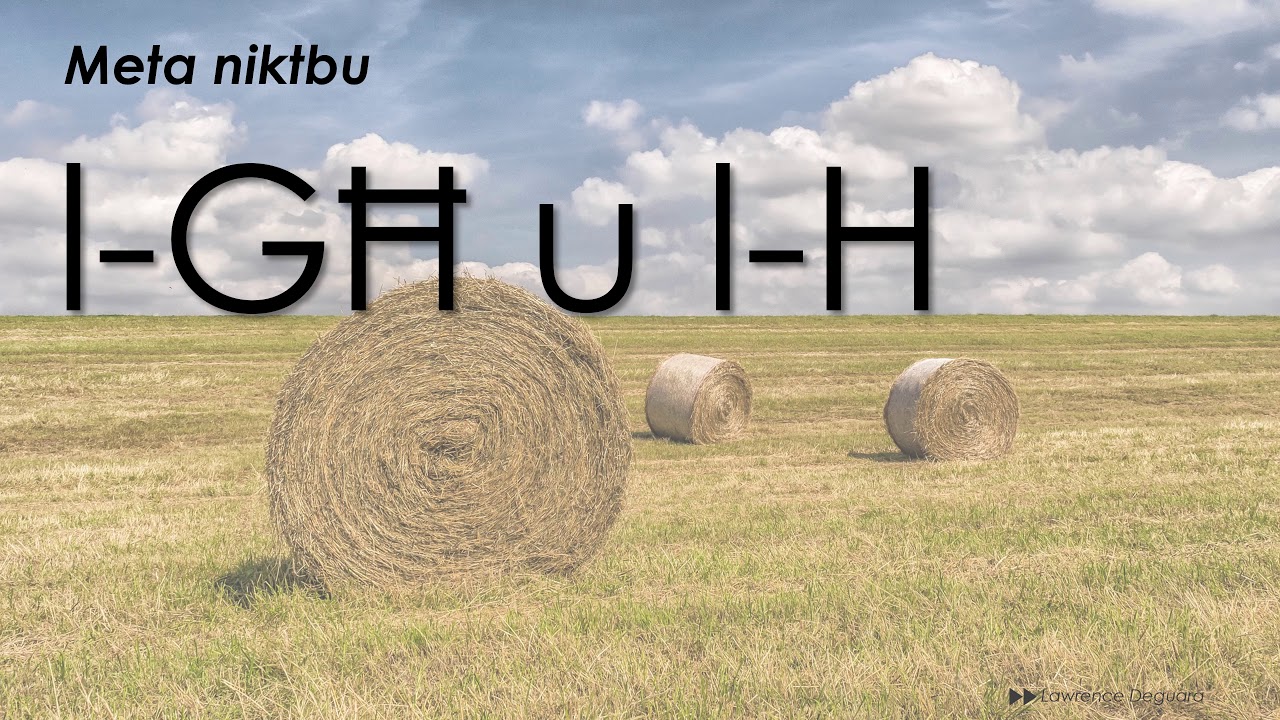 L-Ilsien Malti - Għ u H ħdejn xulxin - YouTube