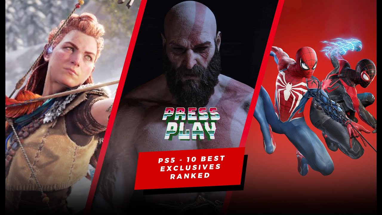 Press Play : Episode 47 - PS5 - 10 Best Exclusives ranked - YouTube