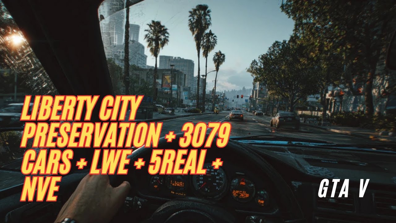 GTA V Dream Mod Gameplay (Liberty City Preservation + 3079 Cars + LWE ...