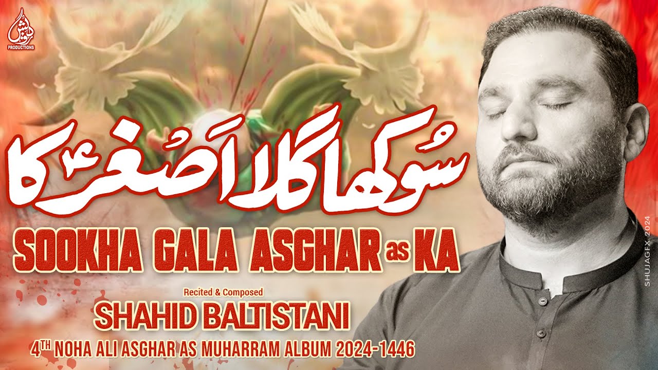 Shahid Baltistani Nohay 2024 | Sookha Gala Asghar Ka | Noha Ali Asghar as | Muharram 2024 / 1446 ...