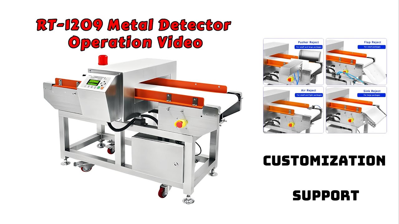 How Does A Metal Detector Operate? RT-1209 Operation Video - YouTube