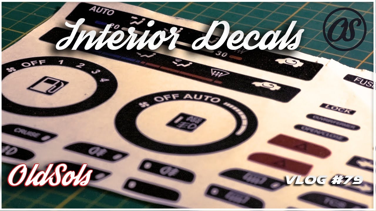Honda Del Sol - OldSols Vlog 79 - Interior Decals - YouTube