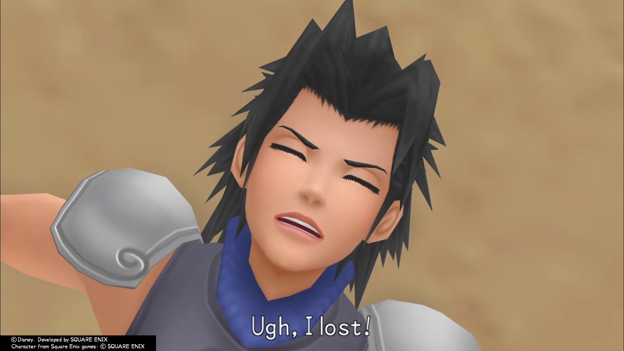 KINGDOM HEARTS Birth by sleep final mix Aqua vs Zack - YouTube